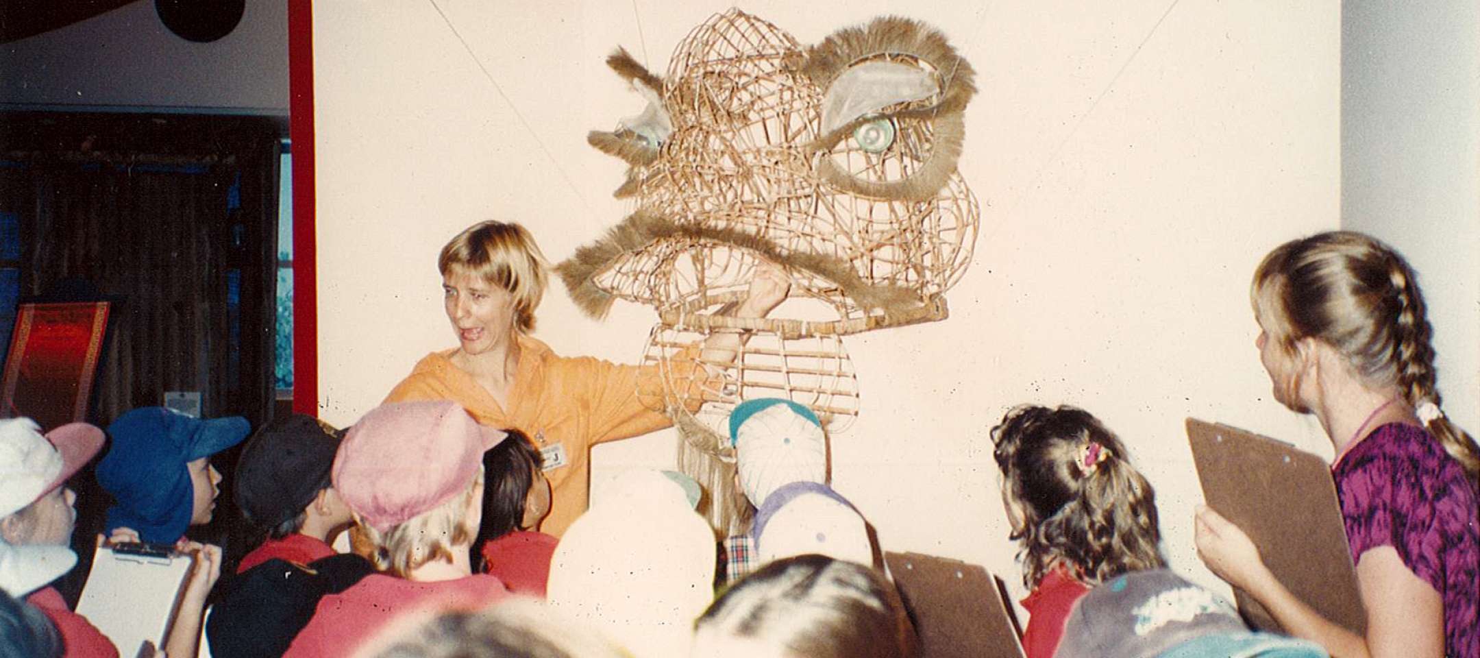 Hand-held puppets • Wendy Cowan